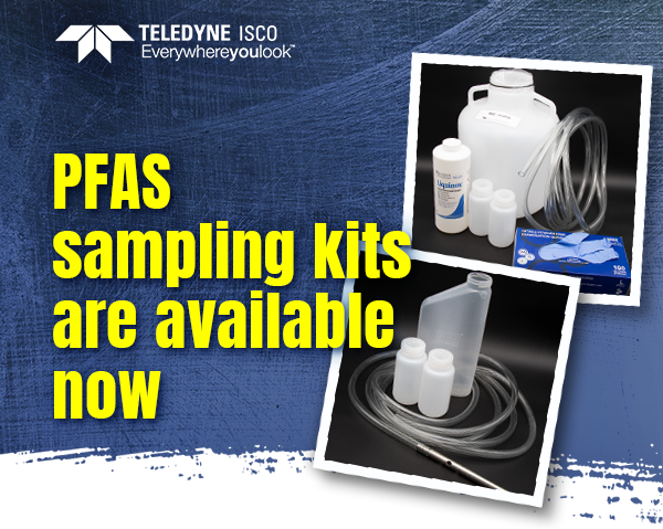 Teledyne ISCO PFAS Sampling Kits Available Now: We've done your homework for you.